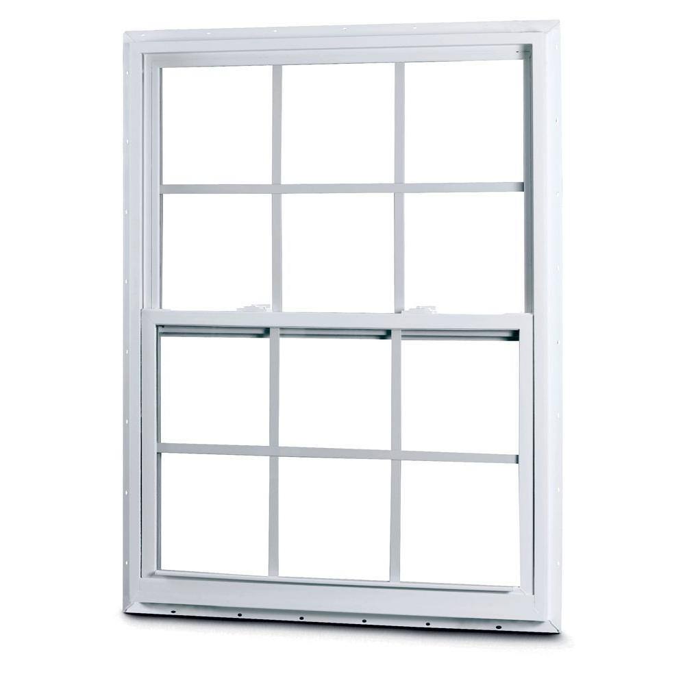 American Craftsman 31 3 8 In X 51 1 4 In 50 Series Single Hung White