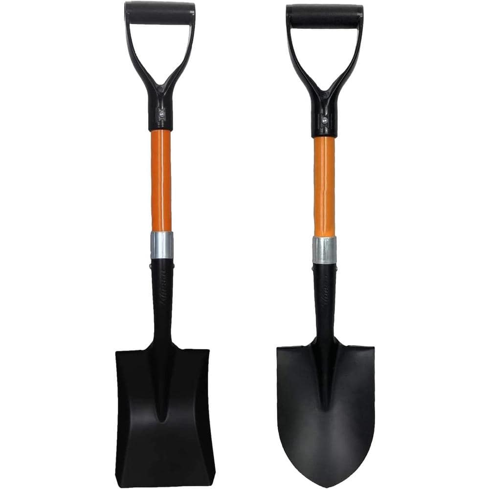 Ashman Online Assorted Round and Square Shovels 27 in. L with D-Cup ...