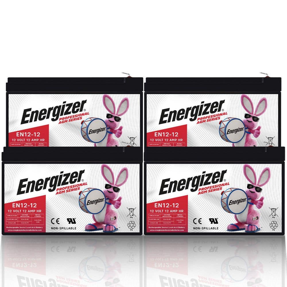 Energizer 12V 12Ah Long Lasting SLA AGM Rechargeable Battery Use In ...