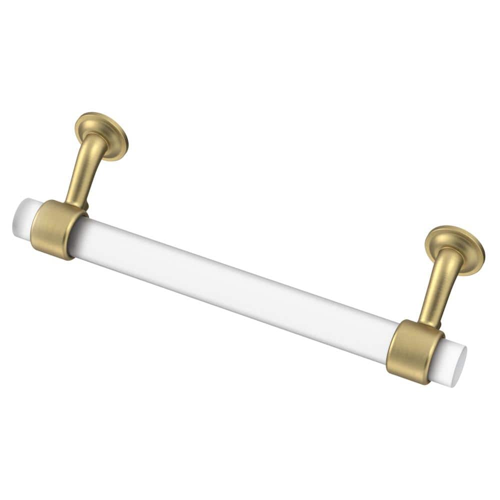 Liberty Liberty Floating Glass 5-1/16 in. (128 mm) Brushed Brass and ...