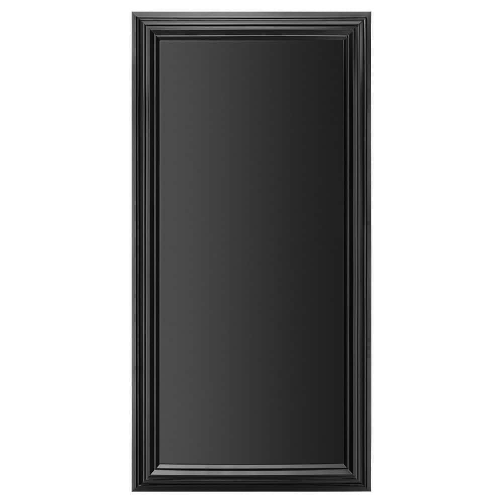 Art3dwallpanels Basic Black 2 ft. x 4 ft. PVC Water Resistant Square ...