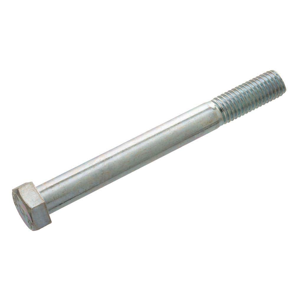 Everbilt 5/16-18x3 in. Yellow Zinc Hex Head External Hex Drive Hex Bolt ...