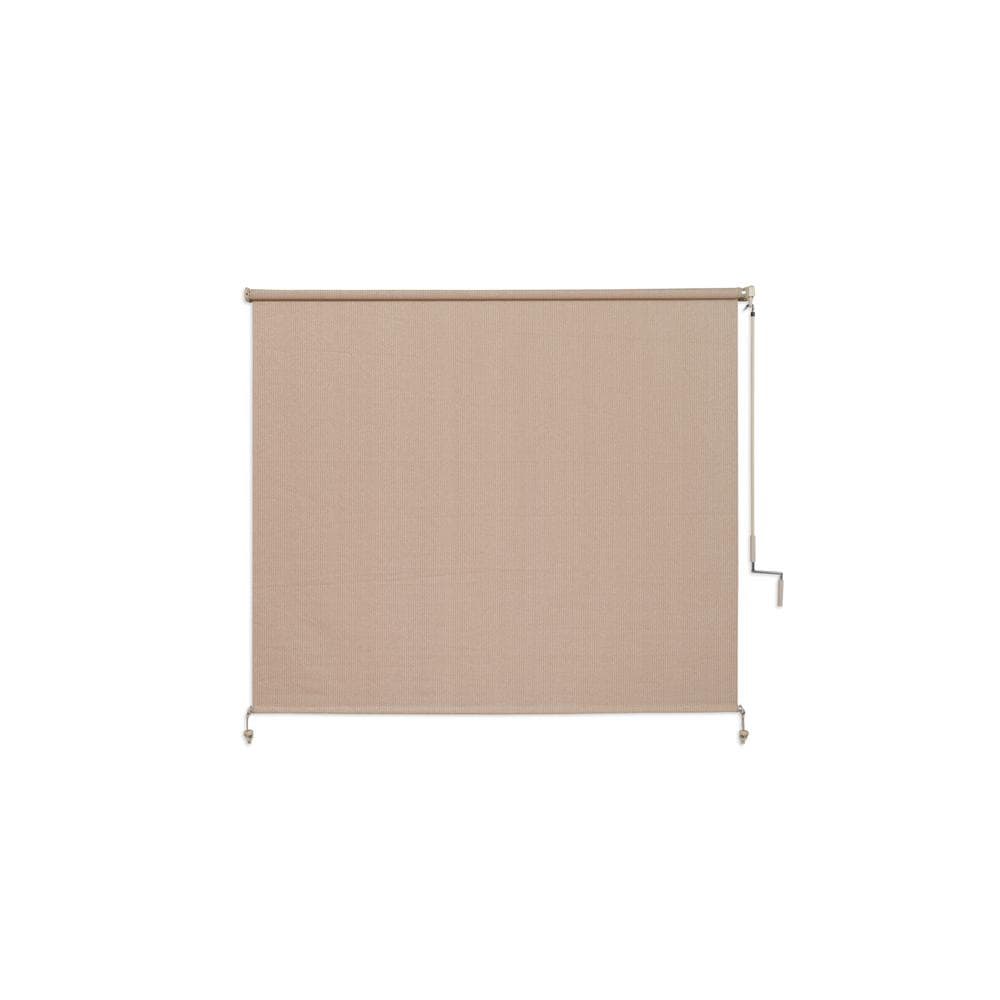 Coolaroo Camel Cordless UV Blocking Fade Resistant Fabric Exterior ...
