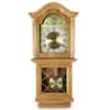 Bedford Clock Collection Classic 26 in. Golden Oak Wall Clock 98597059M ...