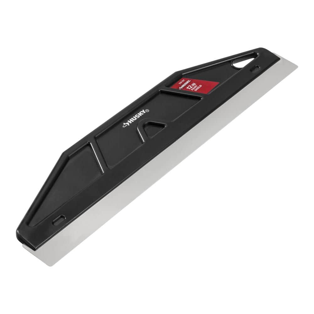 Husky 12 in. Stainless Steel Edge Paint Shield PS2-HUS - The Home Depot