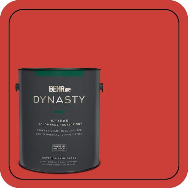 BEHR DYNASTY 1 gal. #P170-7 100 MPH Semi-Gloss Exterior Stain-Blocking ...