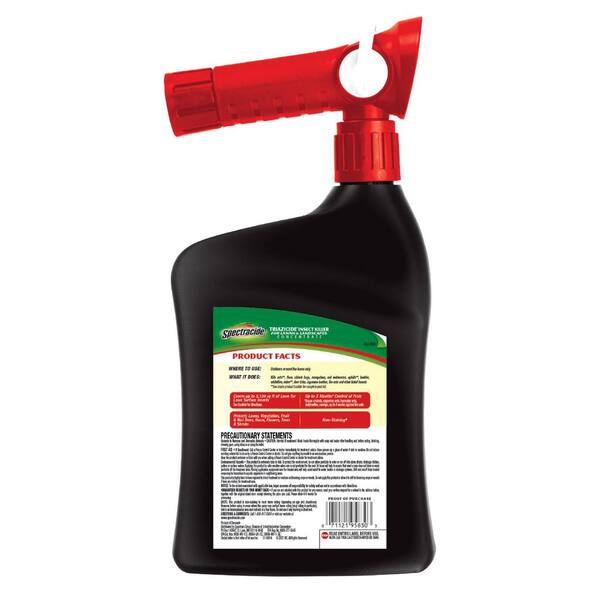Spectracide 32 oz. Triazicide Ready-to-Spray Lawn Insect Killer HG ...