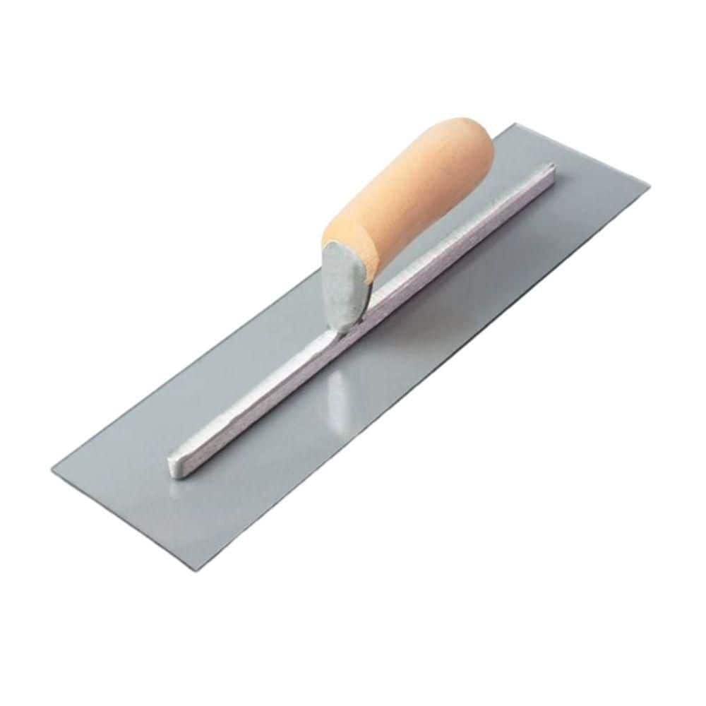 Bon Tool 16 in. x 4 in. Plastic Finishing Trowel with Camel Handle 13 ...