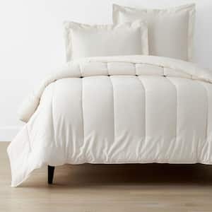 The Company Store Company Cotton Ivory Full Sateen Comforter 51339E-F ...