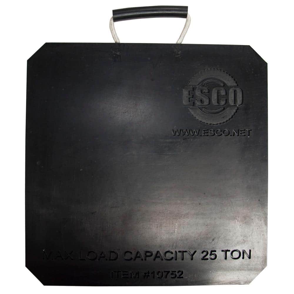 ESCO 25-Ton Jack Support Cribbing Plate 10752 - The Home Depot