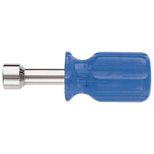 Klein Tools 3/8 in. Stubby Nut Driver with 1-1/2 in. Hollow Shaft SS12