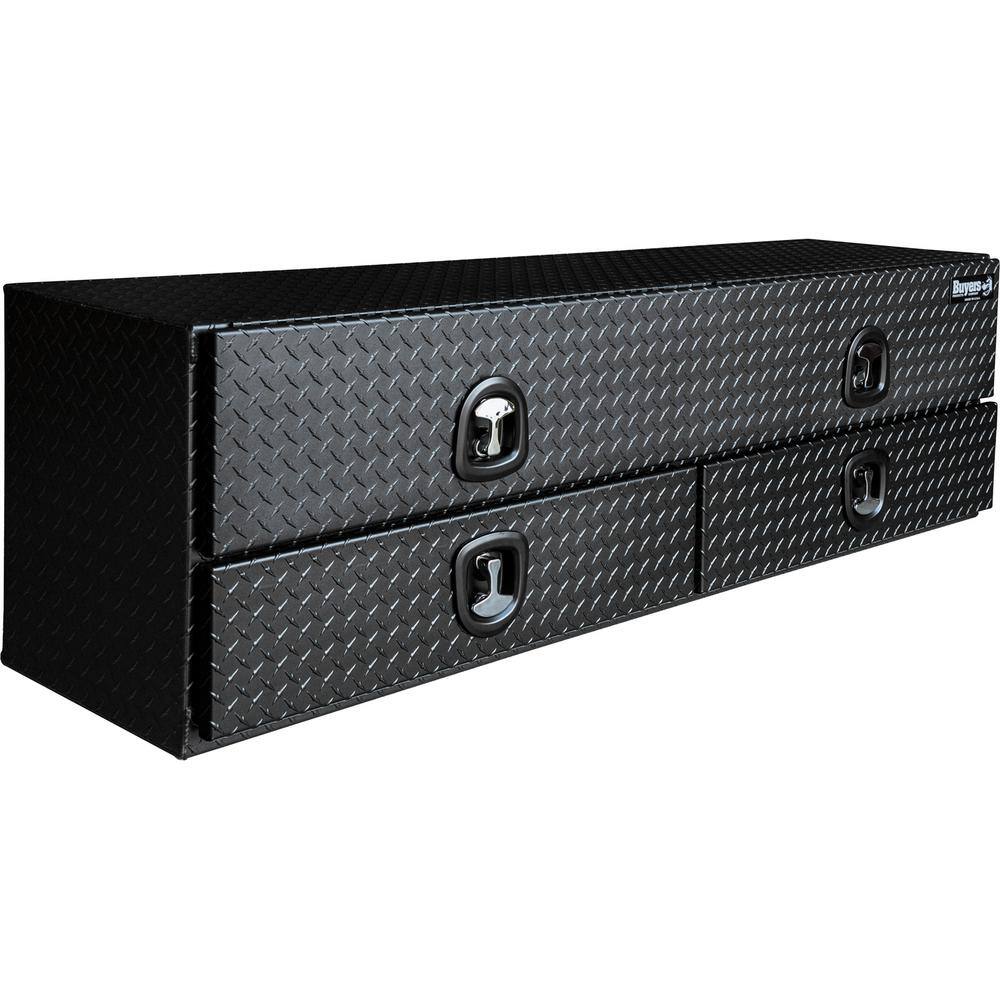 Buyers Products 21 in. x 18 in. x 72 in. Textured Matte Black Diamond ...