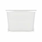 Feit Electric 1 ft. x 1 ft. 10-Watt 800 Lumens Dimmable White ...