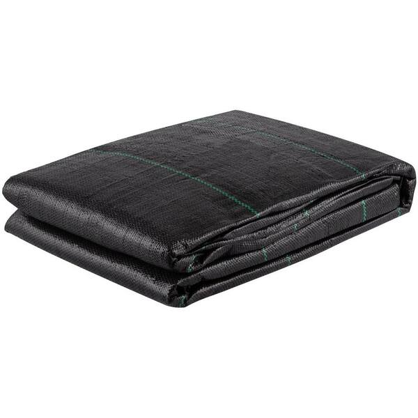 Amamoi Geotextile 12. 5 ft. W x 50 ft. L Heavy Duty Woven PP Outdoor ...
