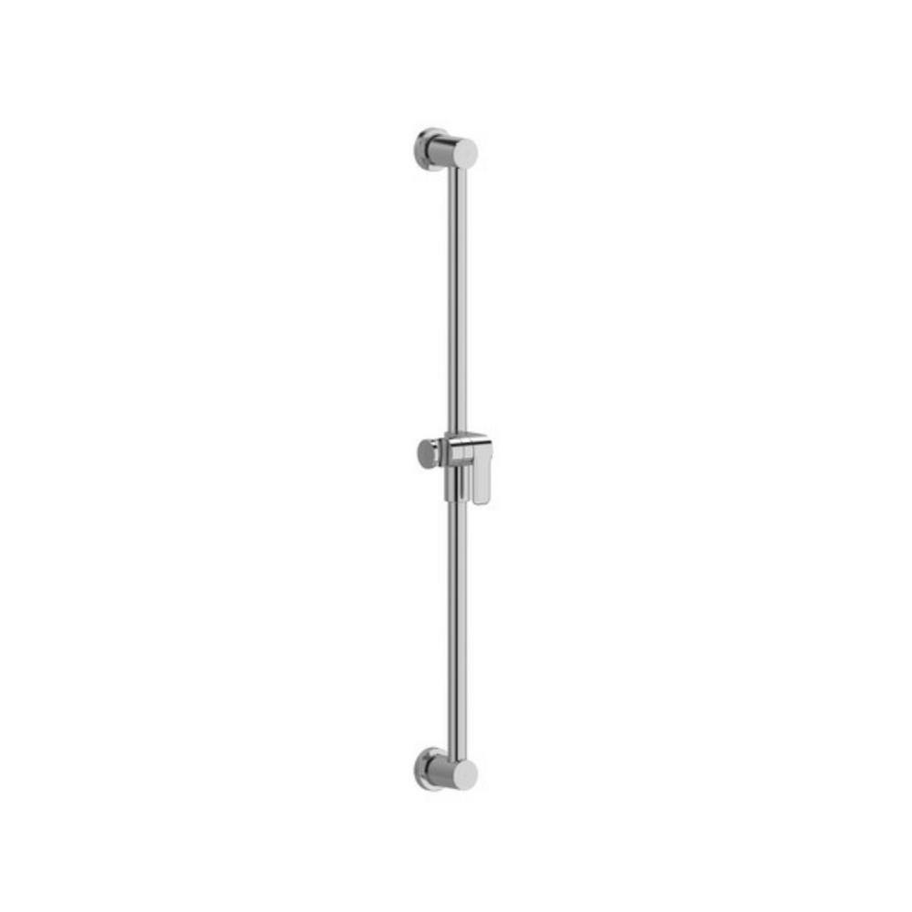 RIOBEL 30.5 in Adjustable Shower Bar in Chrome 4855C - The Home Depot