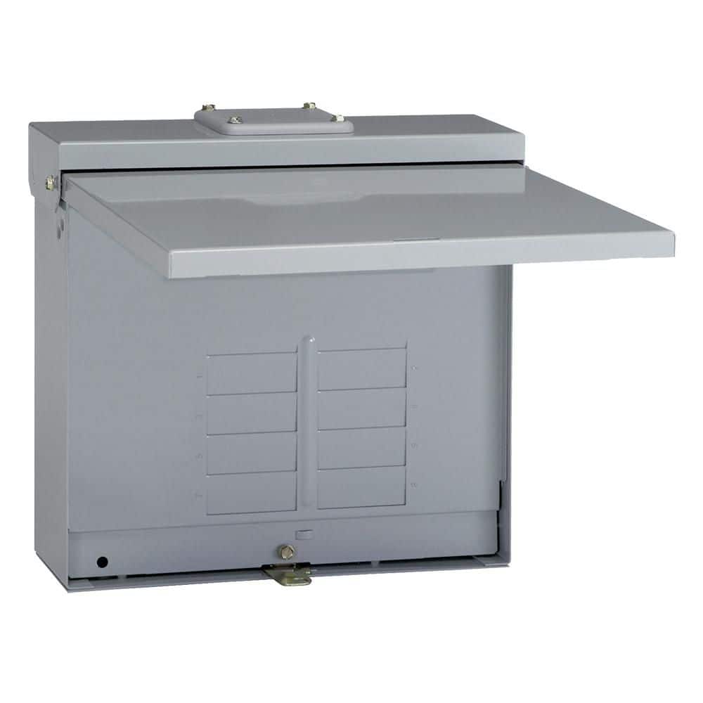 ABB 125 Amp 8-Space 16-Circuit Main Lug Outdoor Load Center (TLMQ812RCU ...