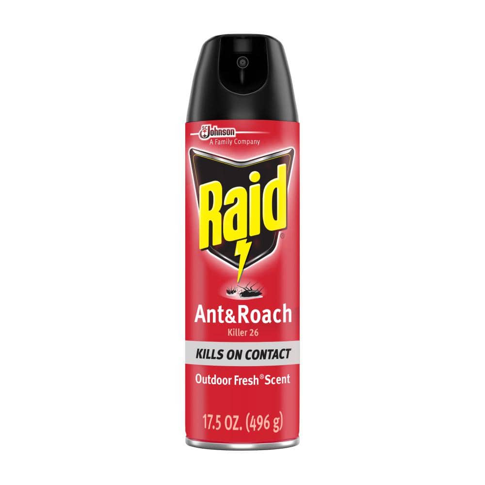 Raid 17.5 oz. Ready-to-Use Ant and Roach Killer 366000 - The Home Depot