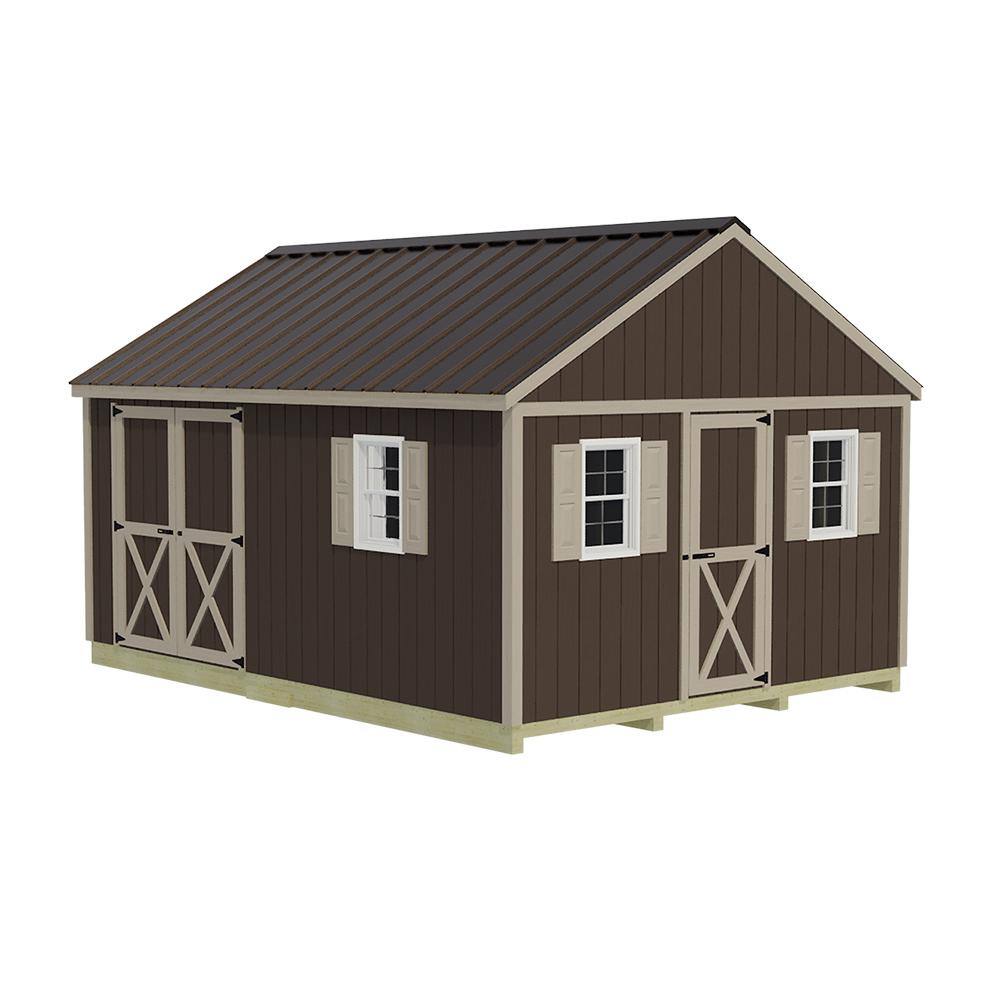 Have a question about Best Barns Backyard Basecamp 12 ft. x 12 ft. Wood ...