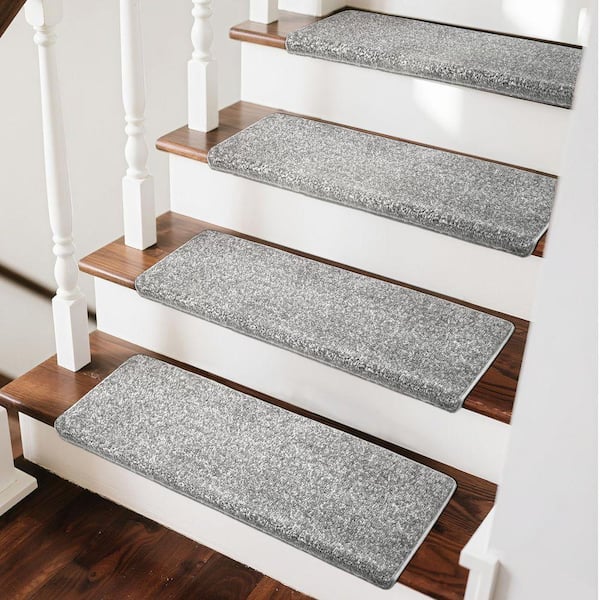PURE ERA Bullnose Light Gray 9.5 in. x 30 in. x 1.2 in. Polypropylene ...