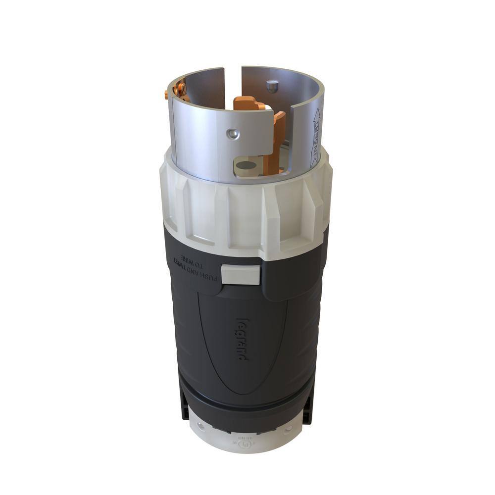 Legrand Pass and Seymour TurnLok 50 A California Style 250-Volt 3-Pole ...