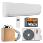 OLMO 9,000 BTU . 75 Ton Alpic Eco Ductless Mini Split Air Conditioner ...