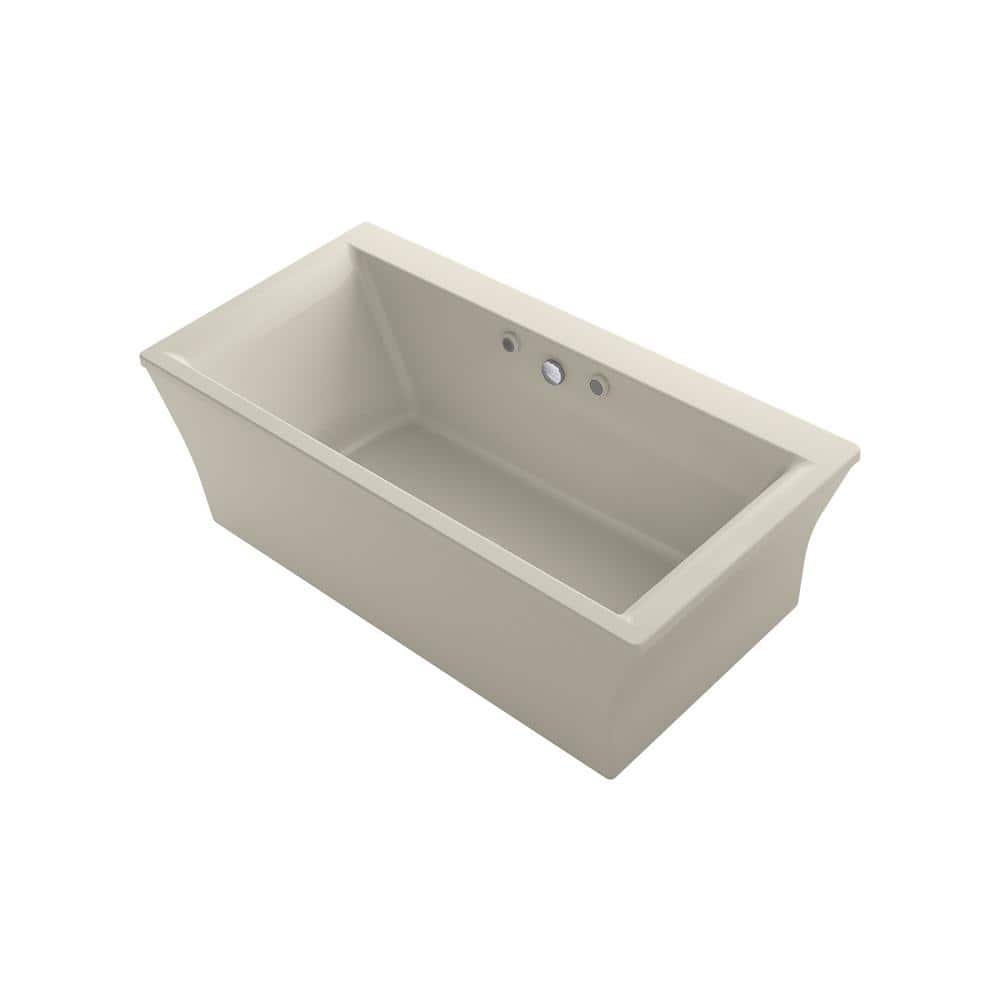 KOHLER Stargaze 72 in. x 36 in. Acrylic Flatbottom Air Bath ...