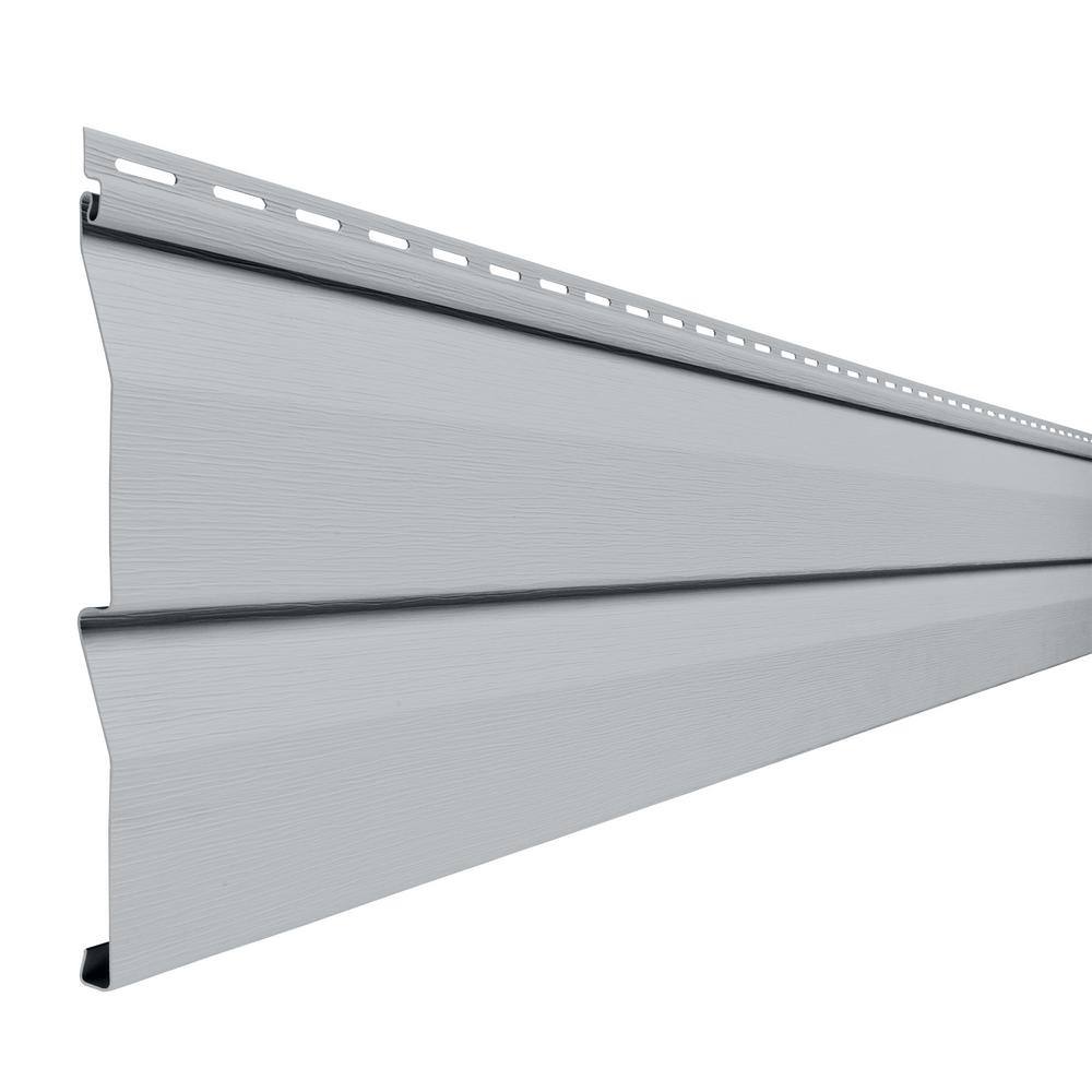Reviews for Double 4.5 in. x 145 in. Slate Blue Dutch Lap Vinyl Siding ...