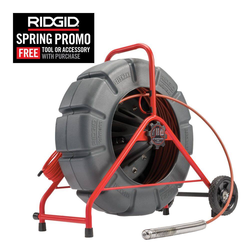 RIDGID SeeSnake Standard Inspection Sewer Camera Reel w/ CS12x Monitor ...