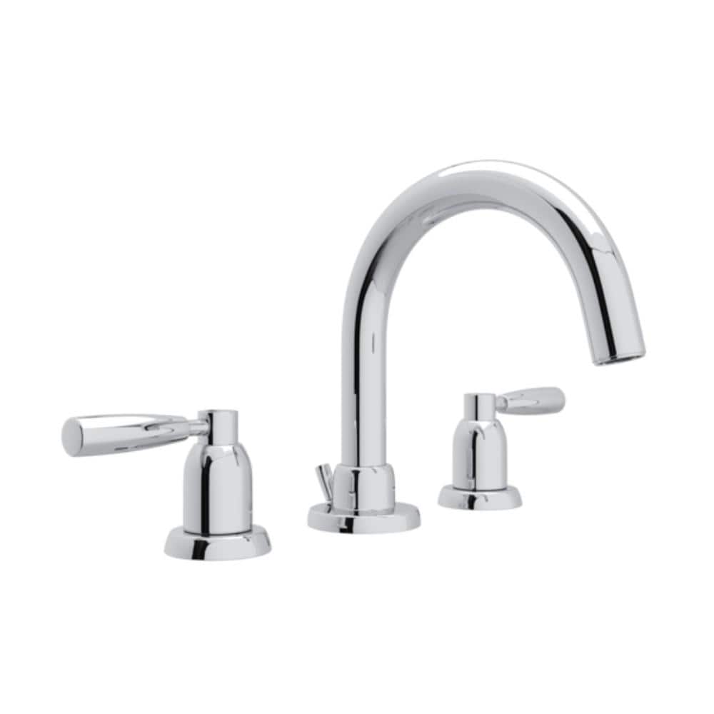 PERRIN & ROWE Holborn Bath 8 in. Widespread 2-Handle Bathroom Faucet in ...