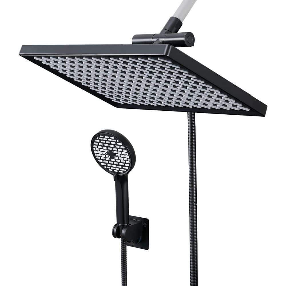 Reviews for Zalerock Rainfull 6-Spray 12 in. Wall Mount Dual Shower ...
