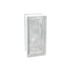 Clearly Secure 3 in. Thick Series 4 in. x 8 in. x 3 in. (10-Pack) Wave ...