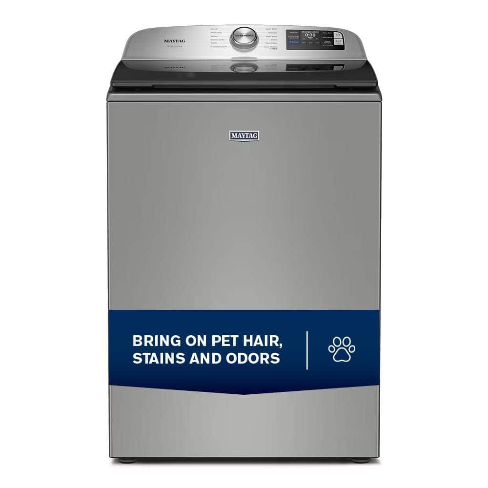Reviews for Maytag 5.3 cu. ft. Pet Pro Top Load Washer in Classic ...