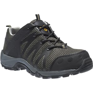 Wolverine Amherst Men's Work Shoe - Mesh Composite-Toe - Black 7(EW ...
