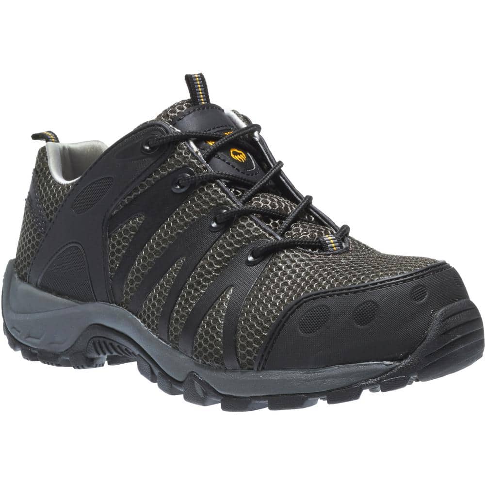 Wolverine Amherst Men's Work Shoe - Mesh Composite-Toe - Black 13(M ...
