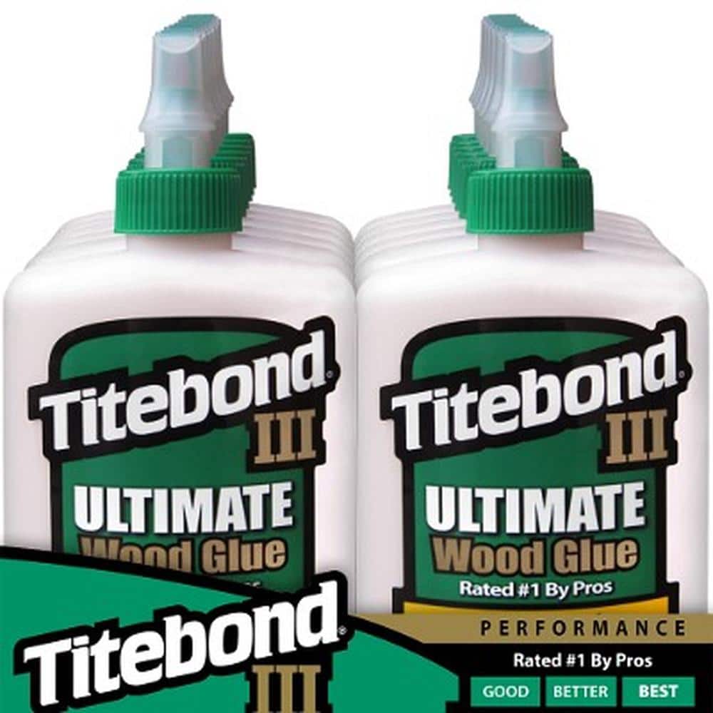Titebond III 4 oz. Ultimate Wood Glue (12-Pack) 1412 - The Home Depot