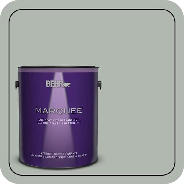 BEHR MARQUEE 1 gal. #PPU12-14 Verdigris Eggshell Enamel Interior Paint ...
