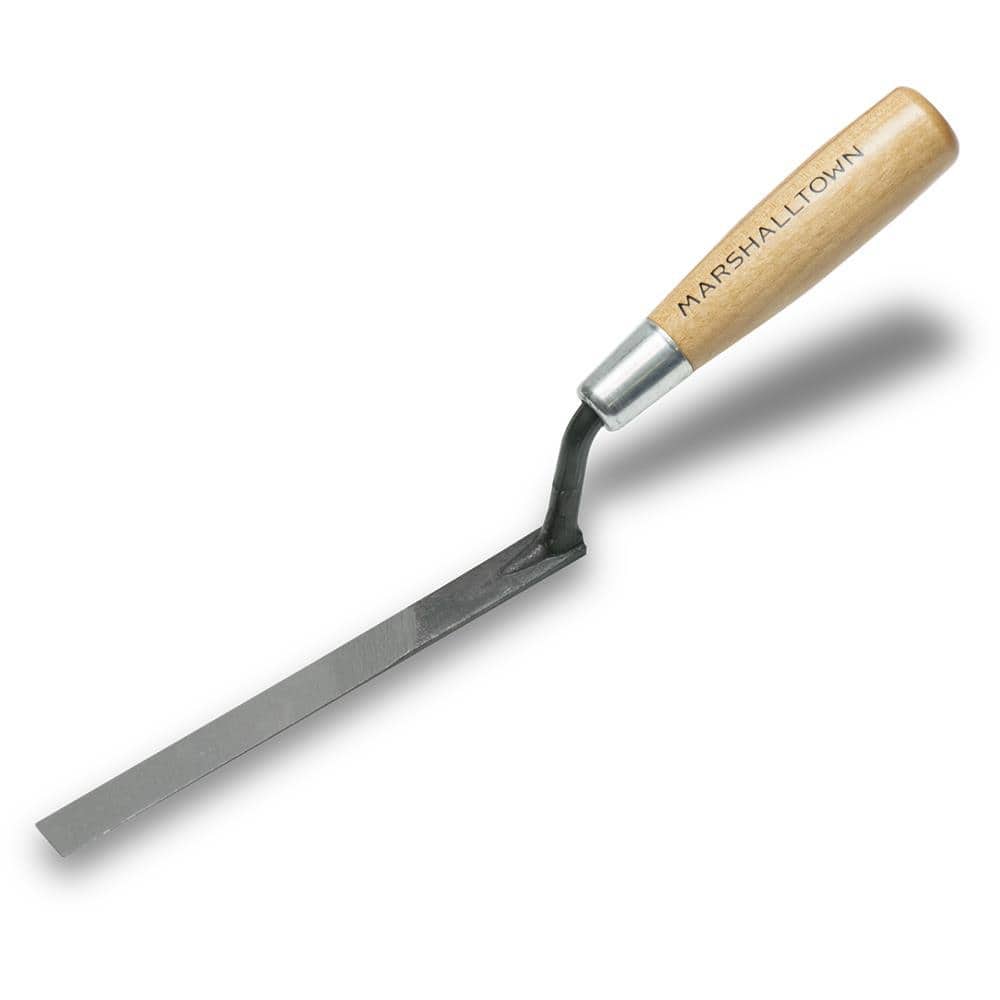 MARSHALLTOWN 1/2 in. Tuck Pointer with Wood Handle 506-HD - The Home Depot