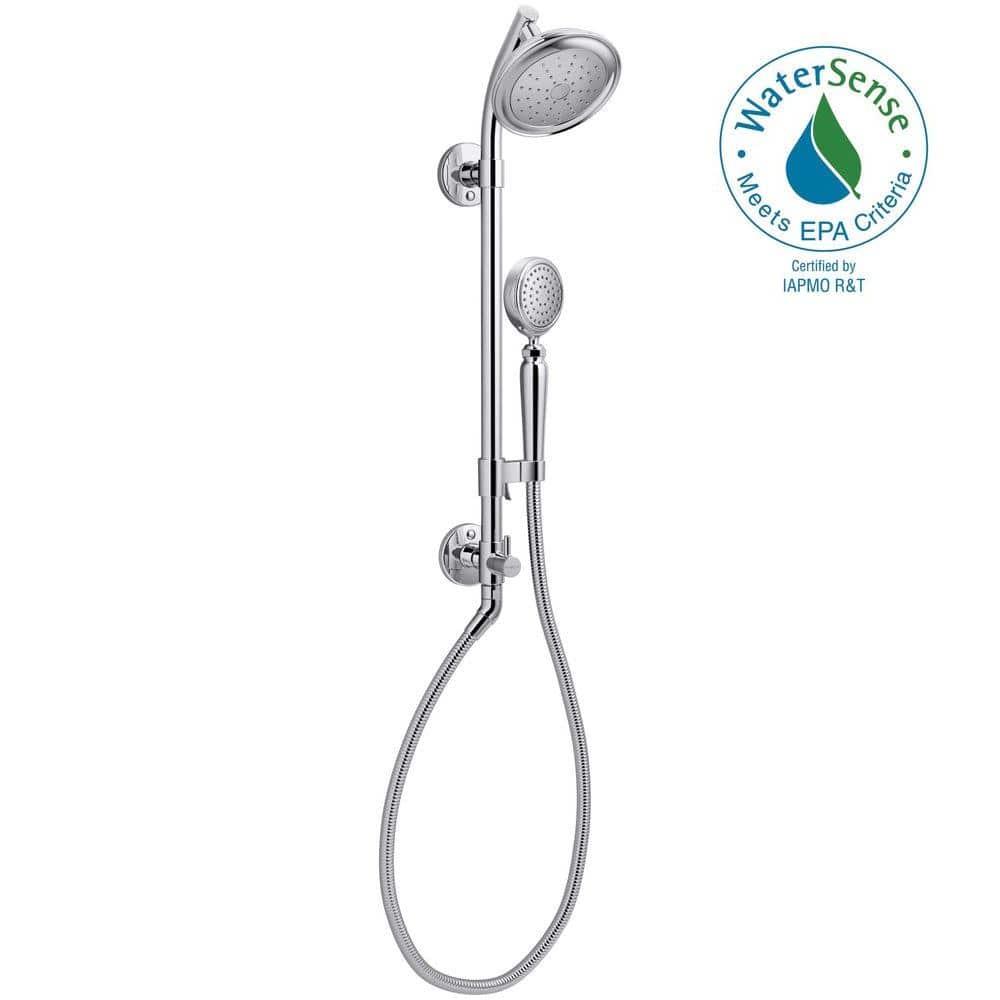 KOHLER HydroRail -S Shower Column Kit with Single-Function Artifacts ...