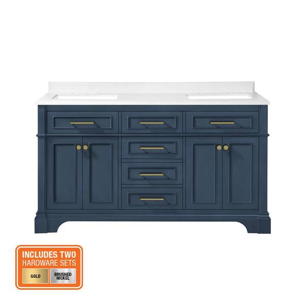 Blue - 60 Inch Vanities - Bathroom Vanities - The Home Depot
