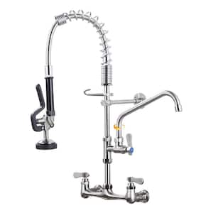 ARCORA Commercial Triple Handle Wall Mount 25. Pull Down Sprayer ...