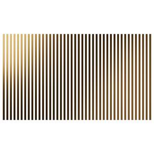 Ekena Millwork Adjustable Slat Wall 1/8 in. T x 1 ft. W x 8 ft. L Gold ...