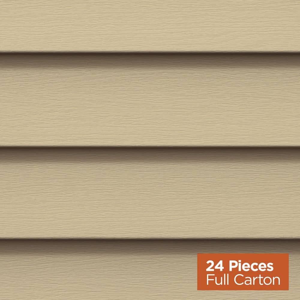 Wolverine Wildcreek 042 Double 4 in x 150 in Natural Sand Clapboard ...
