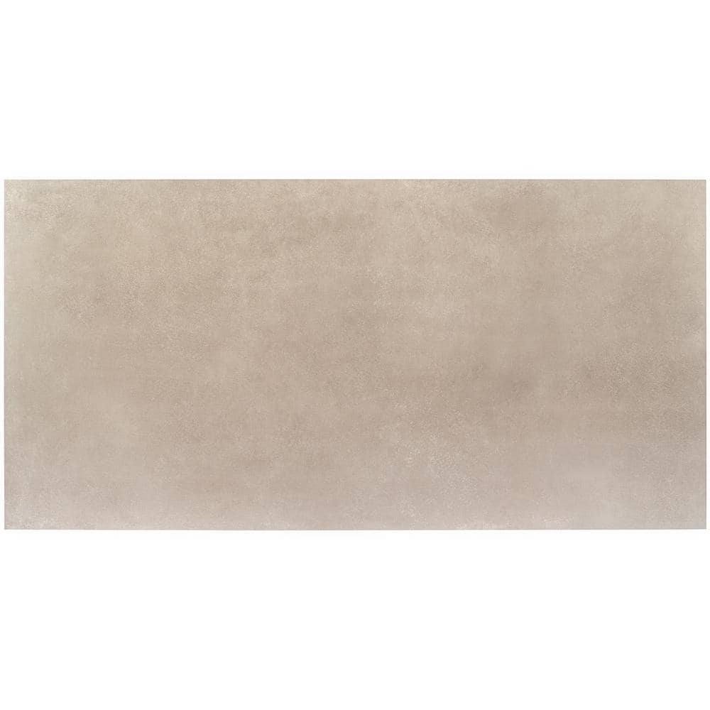Ivy Hill Tile Stria Greige 4 in. x 0.39 in. Matte Porcelain Floor and ...