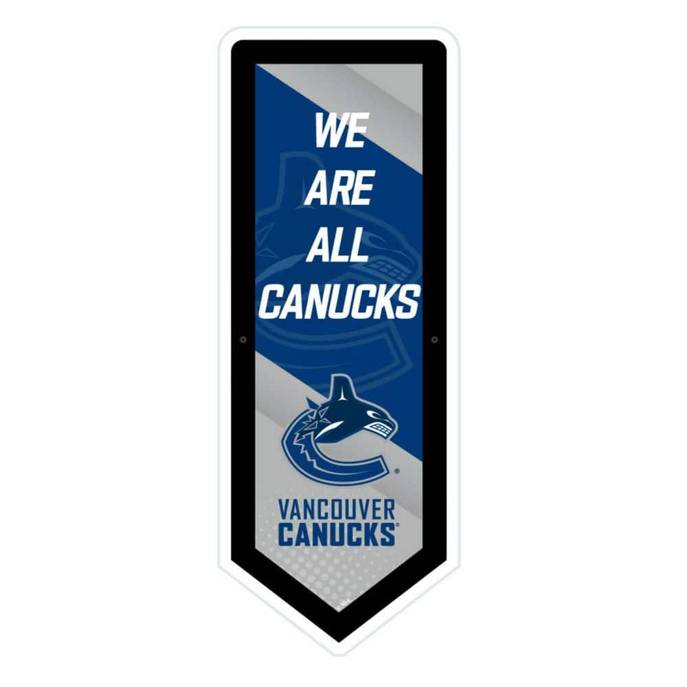 Evergreen Vancouver Canucks Pennant 9 in. x 23 in. Plug-in LED Lighted ...
