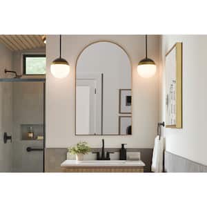 Glacier Bay 30 in. W x 36 in. H Rectangular Framed Wall Bathroom Vanity ...