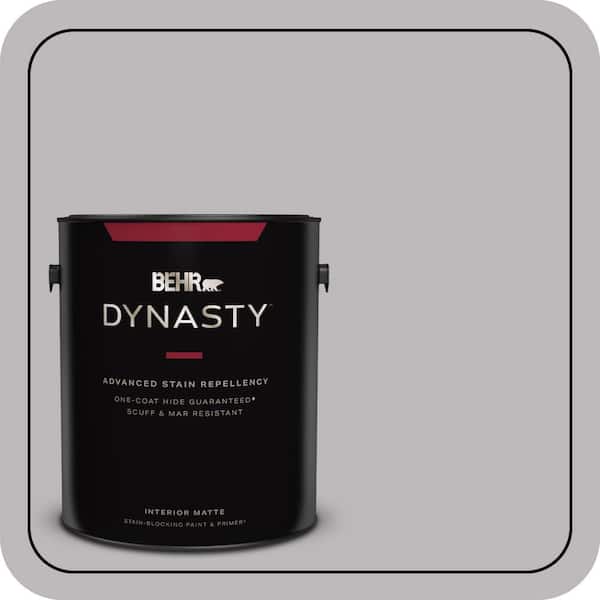 BEHR DYNASTY 1 gal. #PPU16-10 French Lilac Matte Interior Stain ...