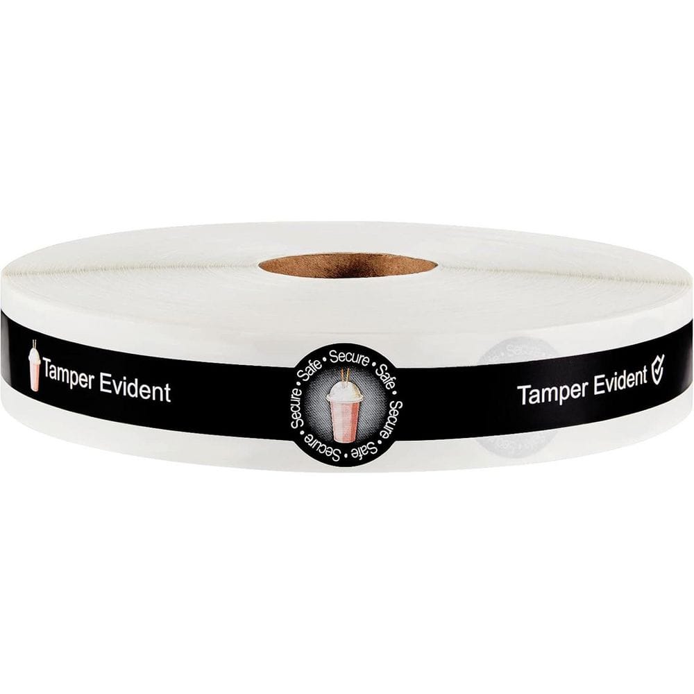 Tamper Evident Seals for Drink Lids Food Delivery Stickers 600 Pieces ...