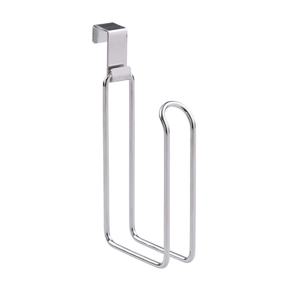 interDesign Metalo Over the Tank Mounted Roll Reserve Toilet Paper ...