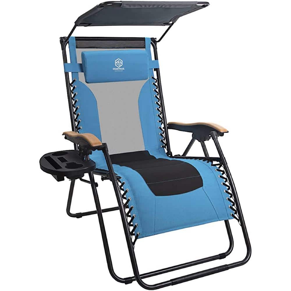 Outdoor Zero Gravity Adjustable Backrest Portable Steel Outdoor Lounge ...