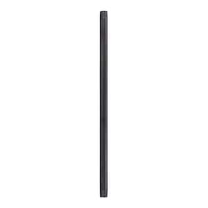 STZ 1/2 in. x 120 in. Black Steel 10 ft. Sch. 40 Pipe 314 12X120 - The ...